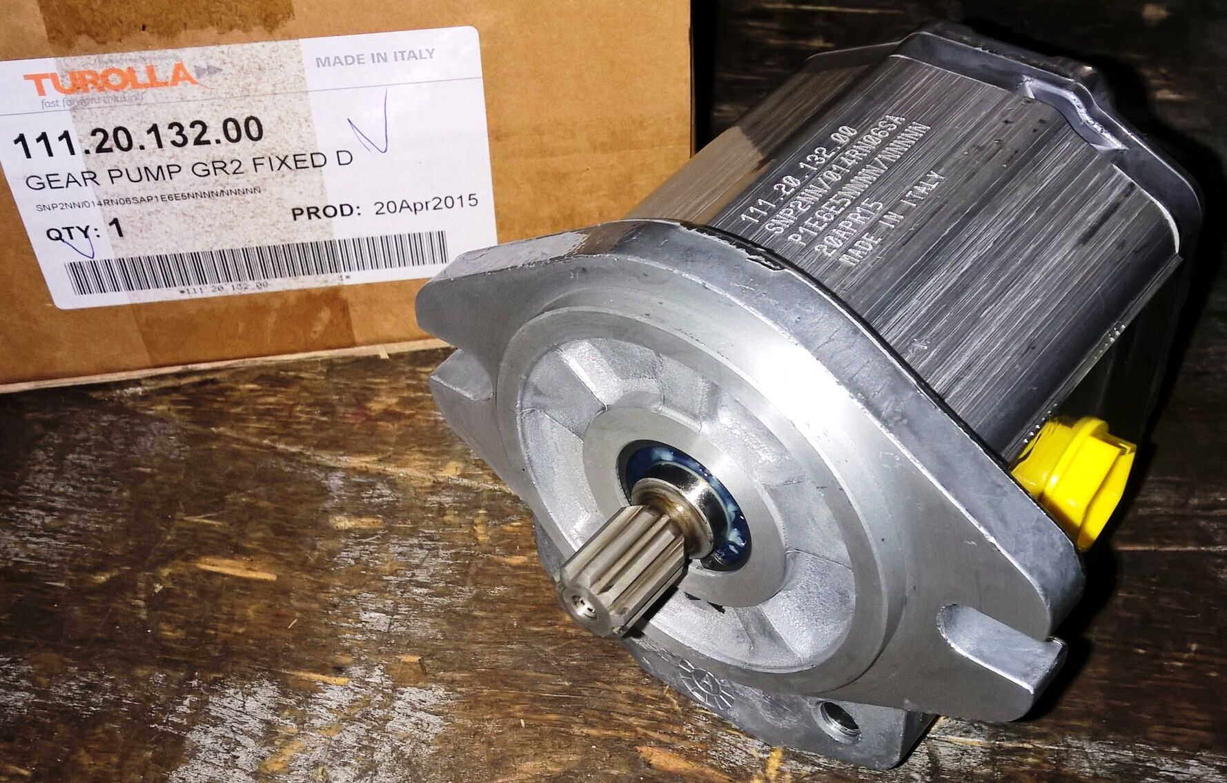 Насос Шестеренный SNP2/14 D SC06..._. 111.20.132.00 SNP2NN/014RN06SAP1E6E5NNNN/NNNNNTurolla ...